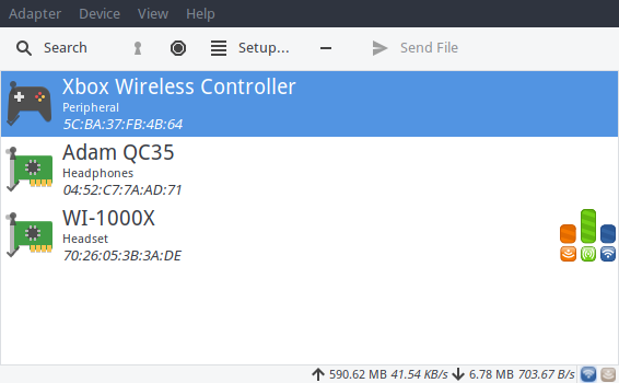 Blueman-manager can't access the secondary bluetooth adapter · Issue ...