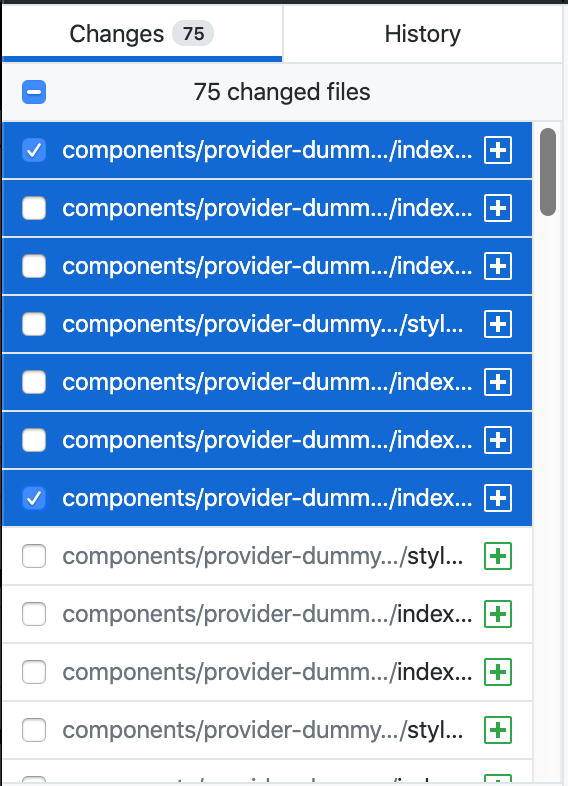 Feature: Selecting multiple changed files at once · Issue #9644 · desktop/desktop · GitHub