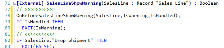 [Event Request] Codeunit 311 - SalesLineShowWarning / SetFilterOnItem · Issue #4350 · microsoft ...