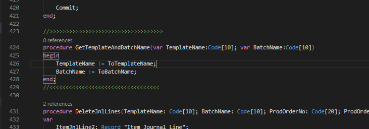 [Request for External] codeunit 5510 "Production Journal Mgt" - GetTemplateAndBatchName · Issue ...