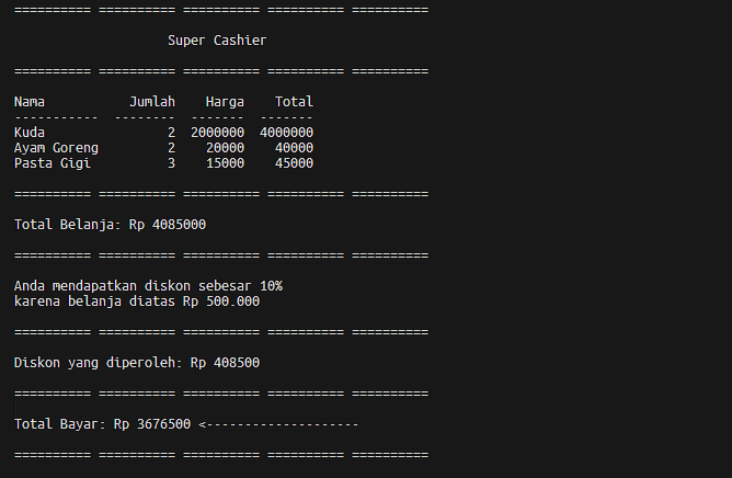 GitHub - randifajar/Super-Cashier: Python Project Super Cashier