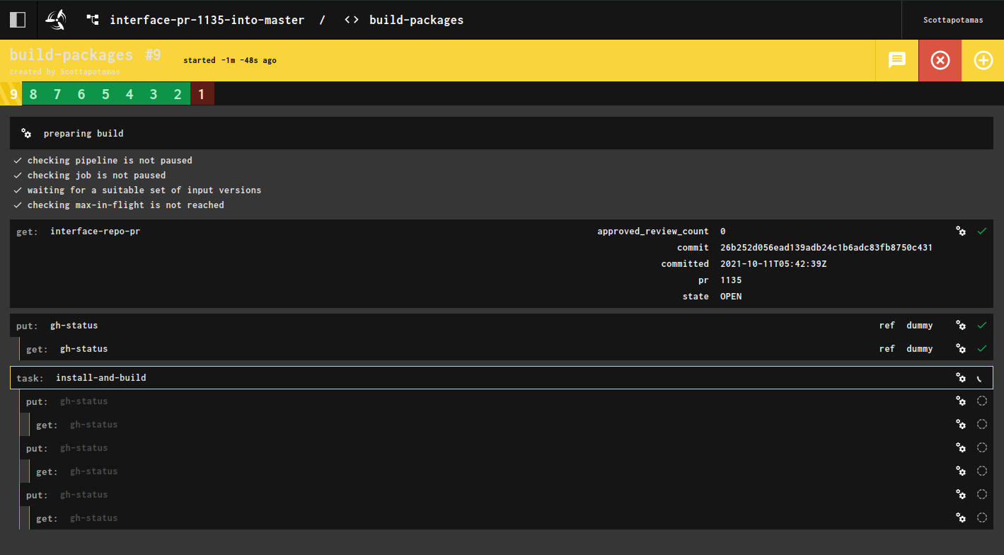 Low contrast text in build-header when build is running · Issue #7777 · concourse/concourse · GitHub