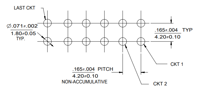 Molex MiniFit Vertical PTH connectors have incorrect pin positions ...