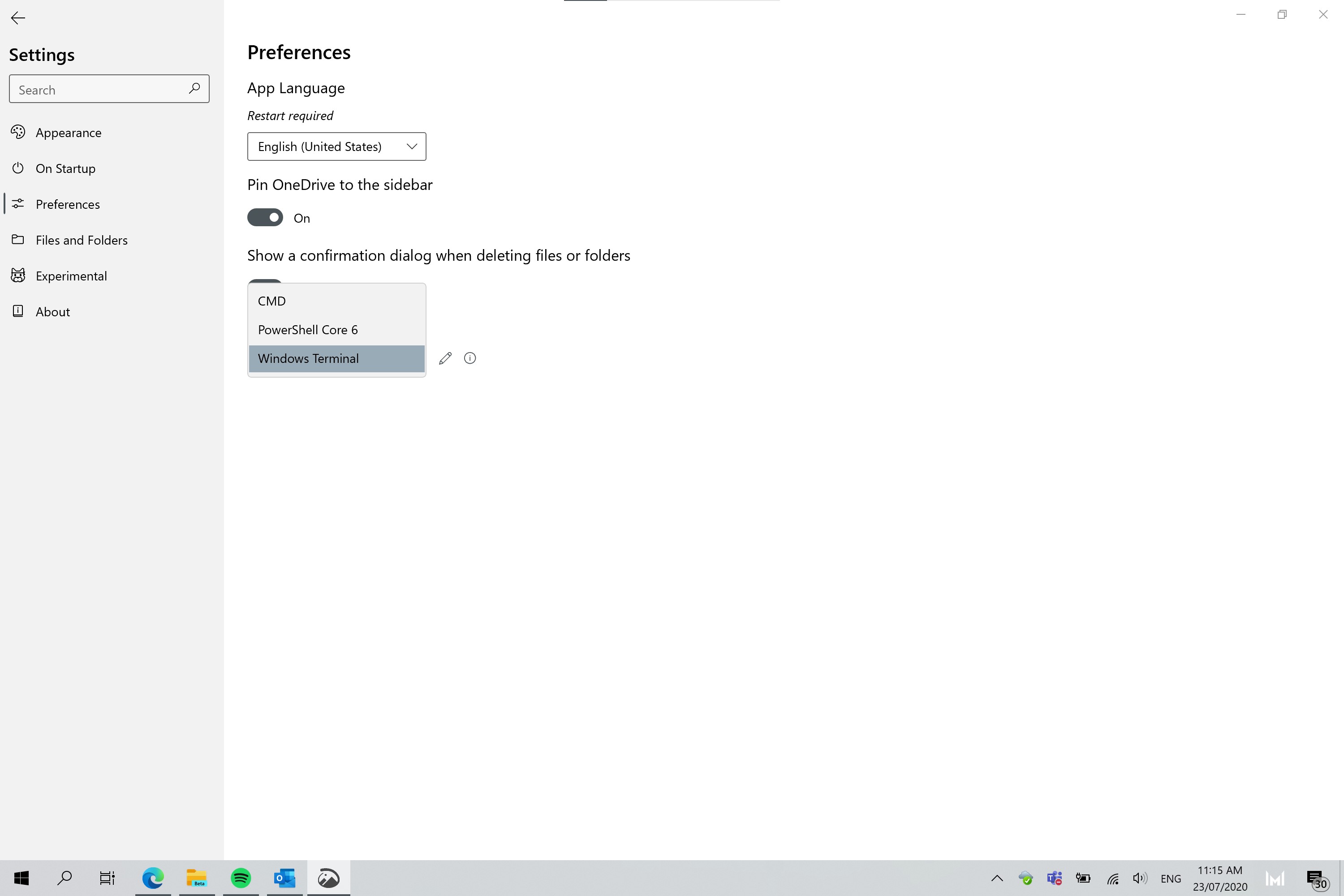 Windows Terminal Preview support · Issue #1528 · files-community/Files ...