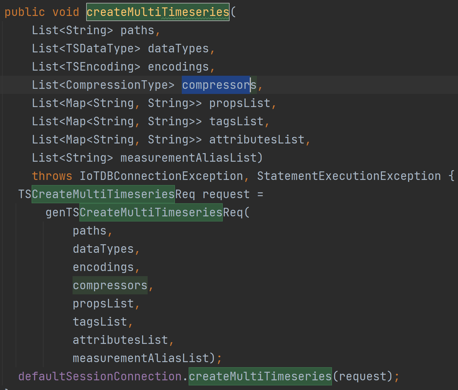 [IoTDB-1518] Session null pointer when create timeseries · Issue #3745 · apache/iotdb · GitHub