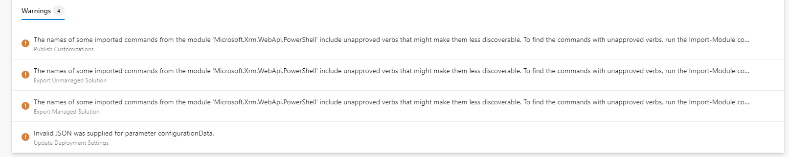 [ALM Accelerator - BUG]: deploymentSettings.json file dont have connection reference details ...