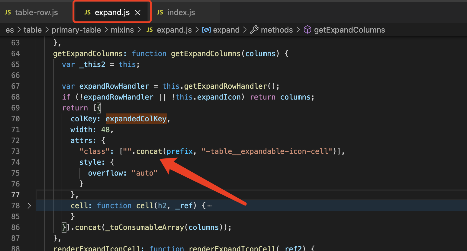[t-table] 行展开后，展开行下面的横向表格线会比正常的短一列 · Issue #600 · Tencent/tdesign-vue-next · GitHub