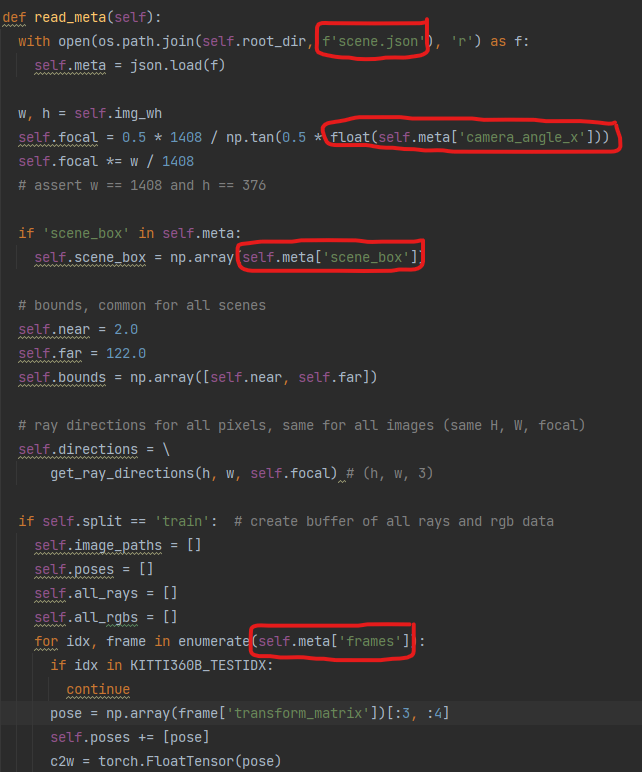 NeRFLets: Unable to find scene.json file for KITTI-360B data · Issue #1596 · google-research ...
