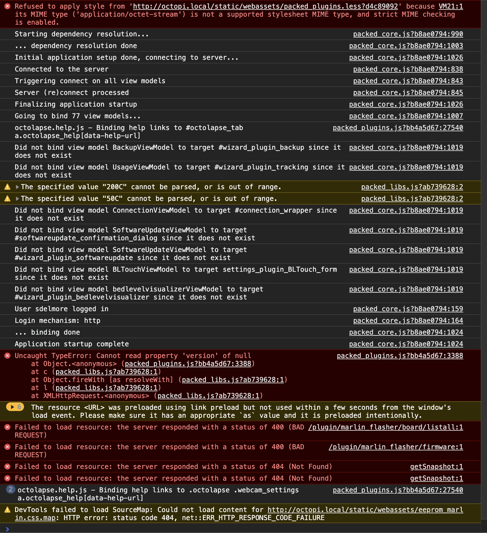Cannot exit the installation menu · Issue #64 · Renaud11232/OctoPrint ...