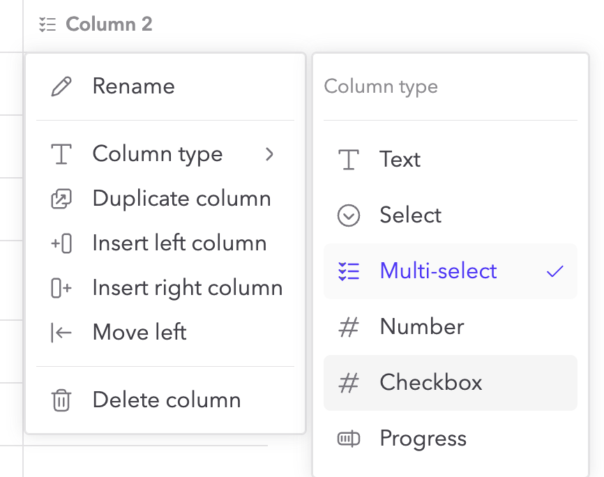 Database checkbox icon is wrong · Issue #2520 · toeverything/blocksuite · GitHub