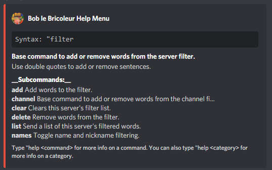 Formatting utils escapes if nested · Issue #5581 · Cog-Creators/Red-DiscordBot · GitHub