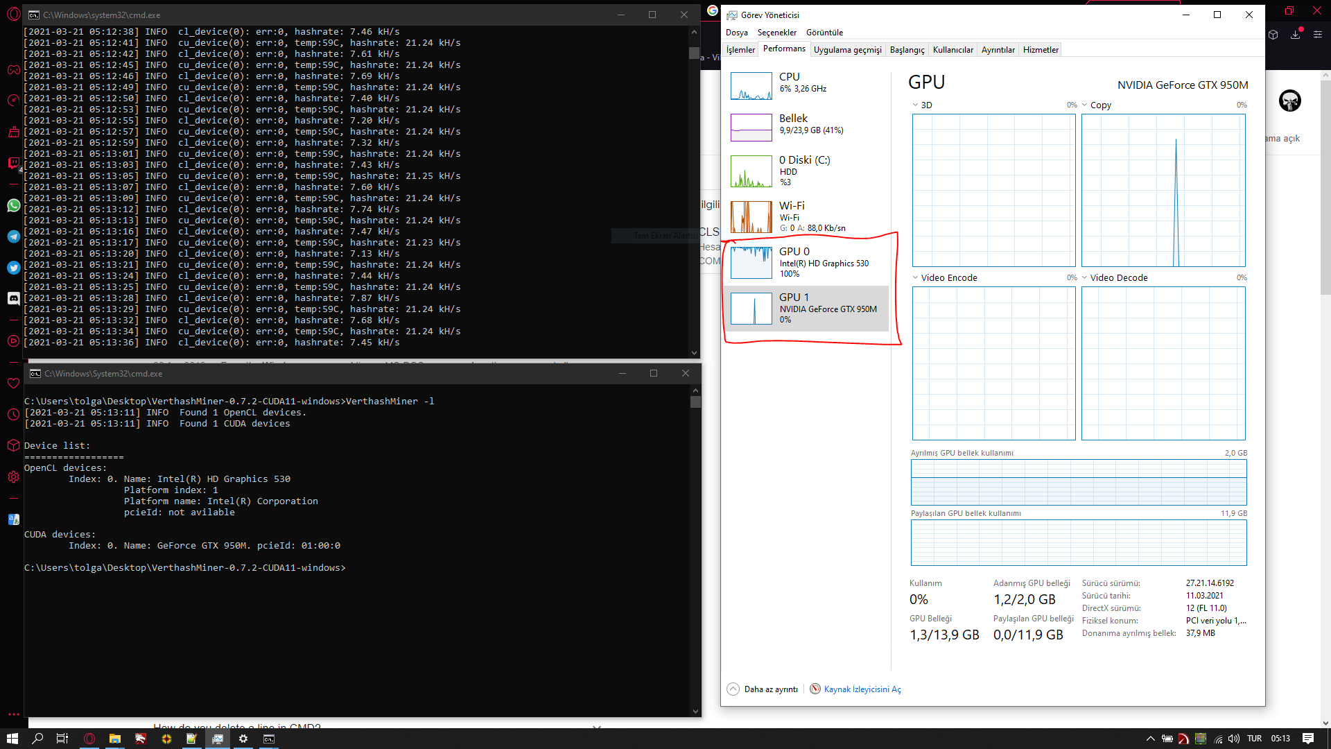 Not Using GPU · Issue #38 · CryptoGraphics/VerthashMiner · GitHub
