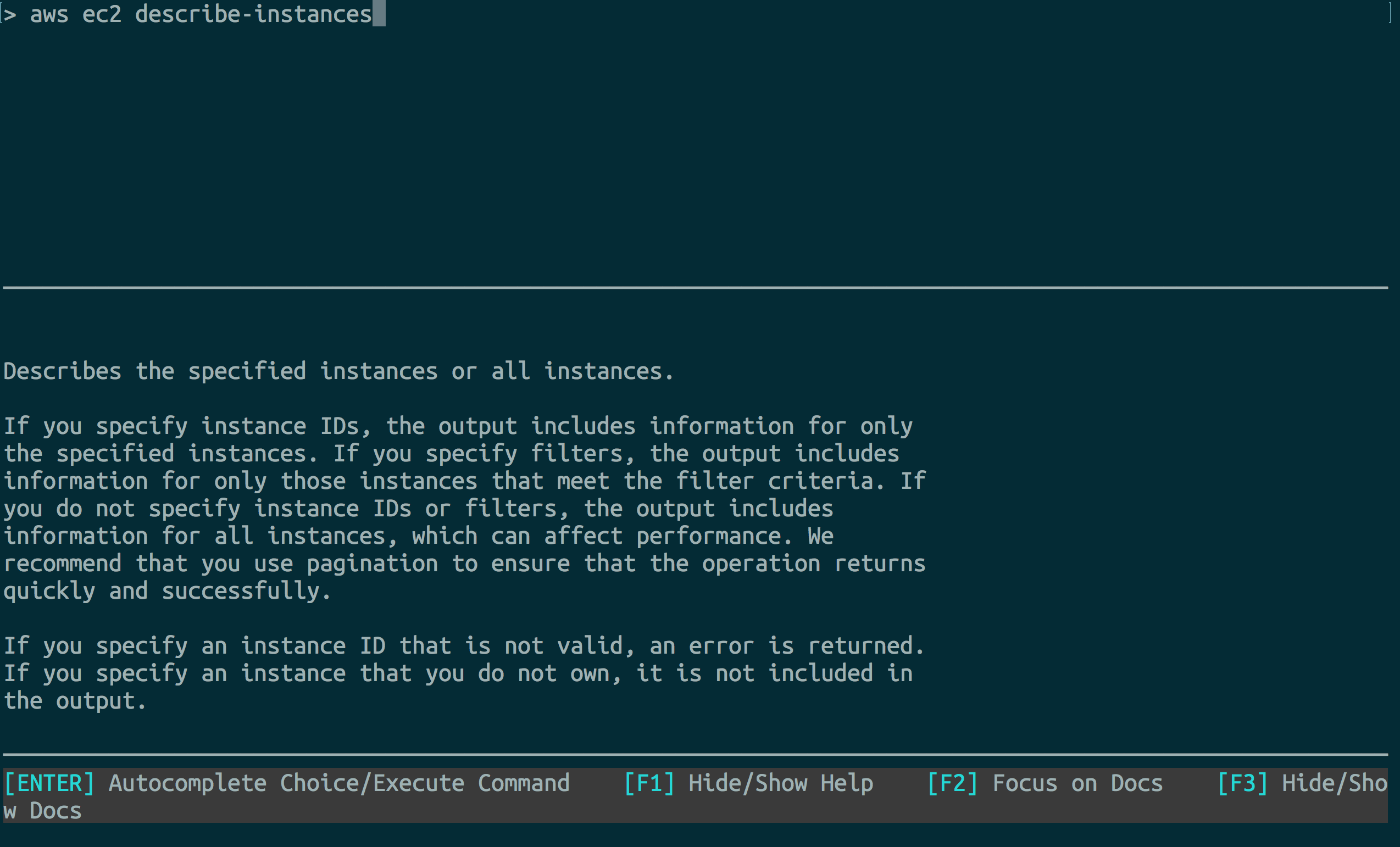 V2 Feedback Wanted Improved Cli Auto Prompt Mode · Issue 5664 · Awsaws Cli · Github