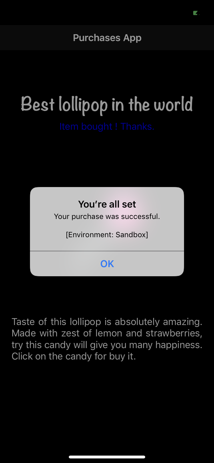 Github Salioudjalopurchases App How To Implement In App Purchases On Xcode