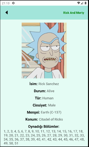 GitHub - Hcumali/RickAndMorty