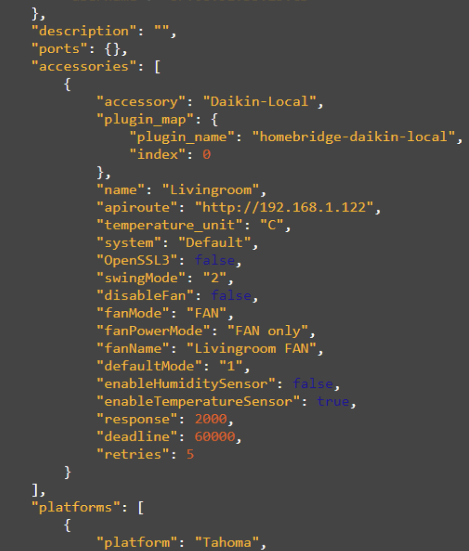 Error loading accessory requested in your config.json at position 1 · Issue #297 · cbrandlehner ...