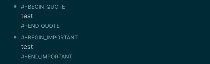 [canary 0.0.1] admonition blocks without a title line will not render properly after a page ...