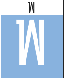 {capital-,}w lost it's low middle apex in the 'straight-vertical-sides ...