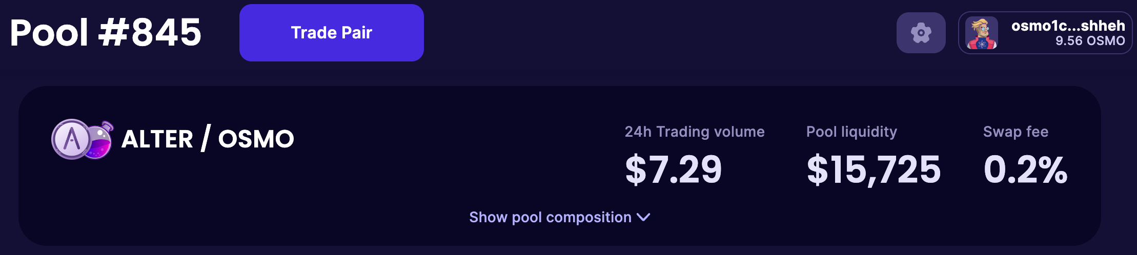 Pool Volume always Displays as $0 unless Pool is Incentivized · Issue #1084 · osmosis-labs ...