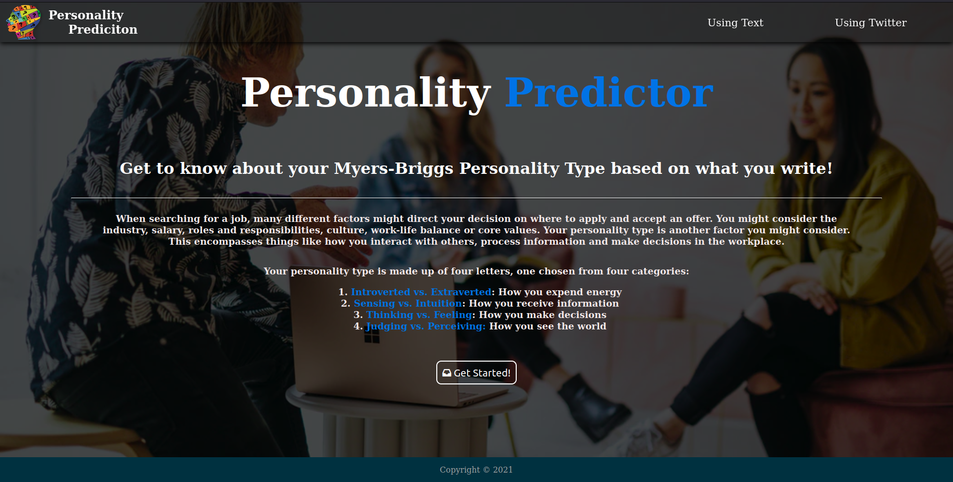 GitHub - Shivam29062000/Personality-Prediction-using-Social-Media-Posts ...