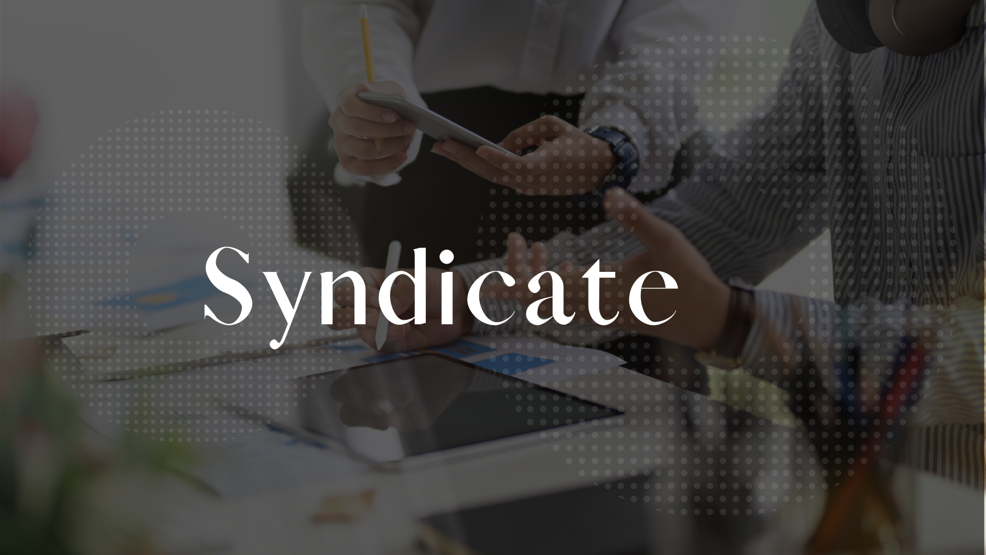 Syndicate | Devpost