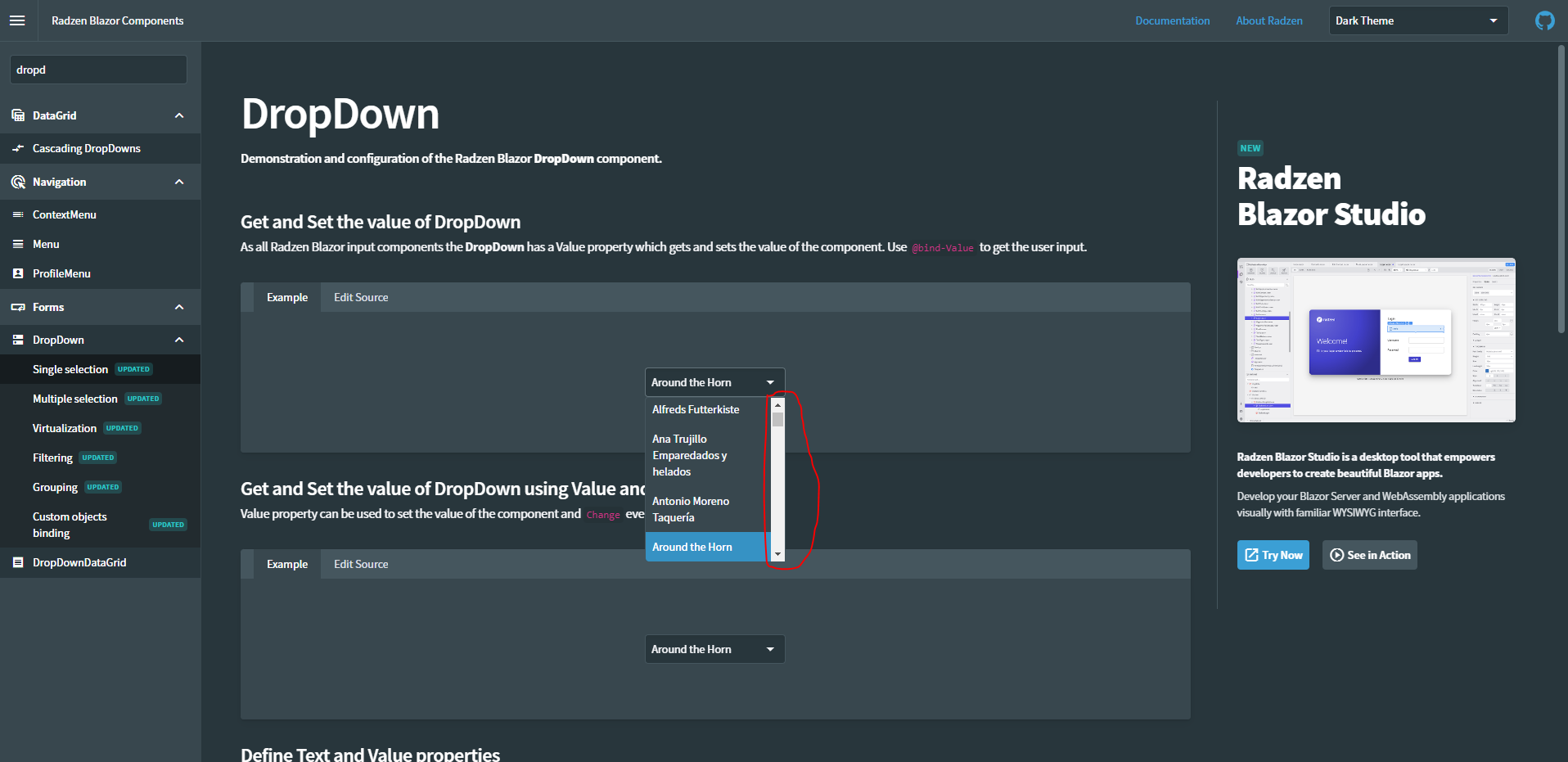RadzenSplitButton - strange scroll behaviour · Issue #840 · radzenhq/radzen-blazor · GitHub