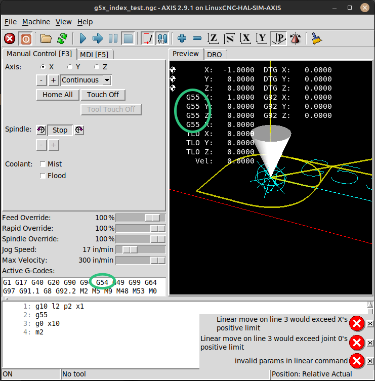 stat.gcodes out of sync with parameter[5220] -> wrong DRO read out · Issue #2745 · LinuxCNC ...