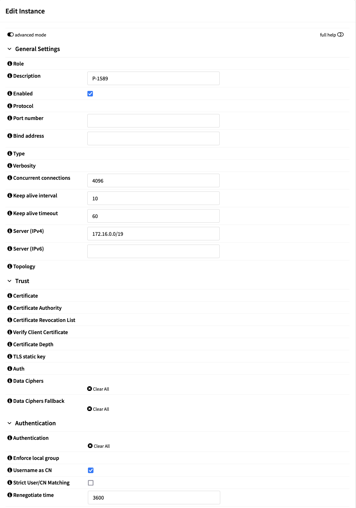Correct config for OpenVPN: Client Specific Overrides with Topology P2P in split mode · Issue ...