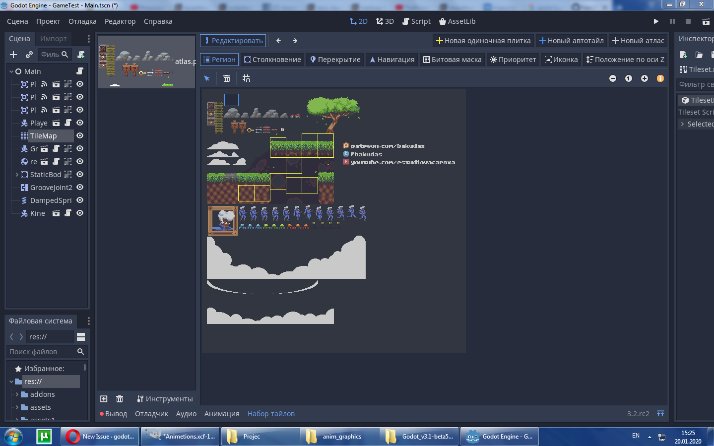 New Autotile Hides to half Inspector · Issue #35356 · godotengine/godot · GitHub