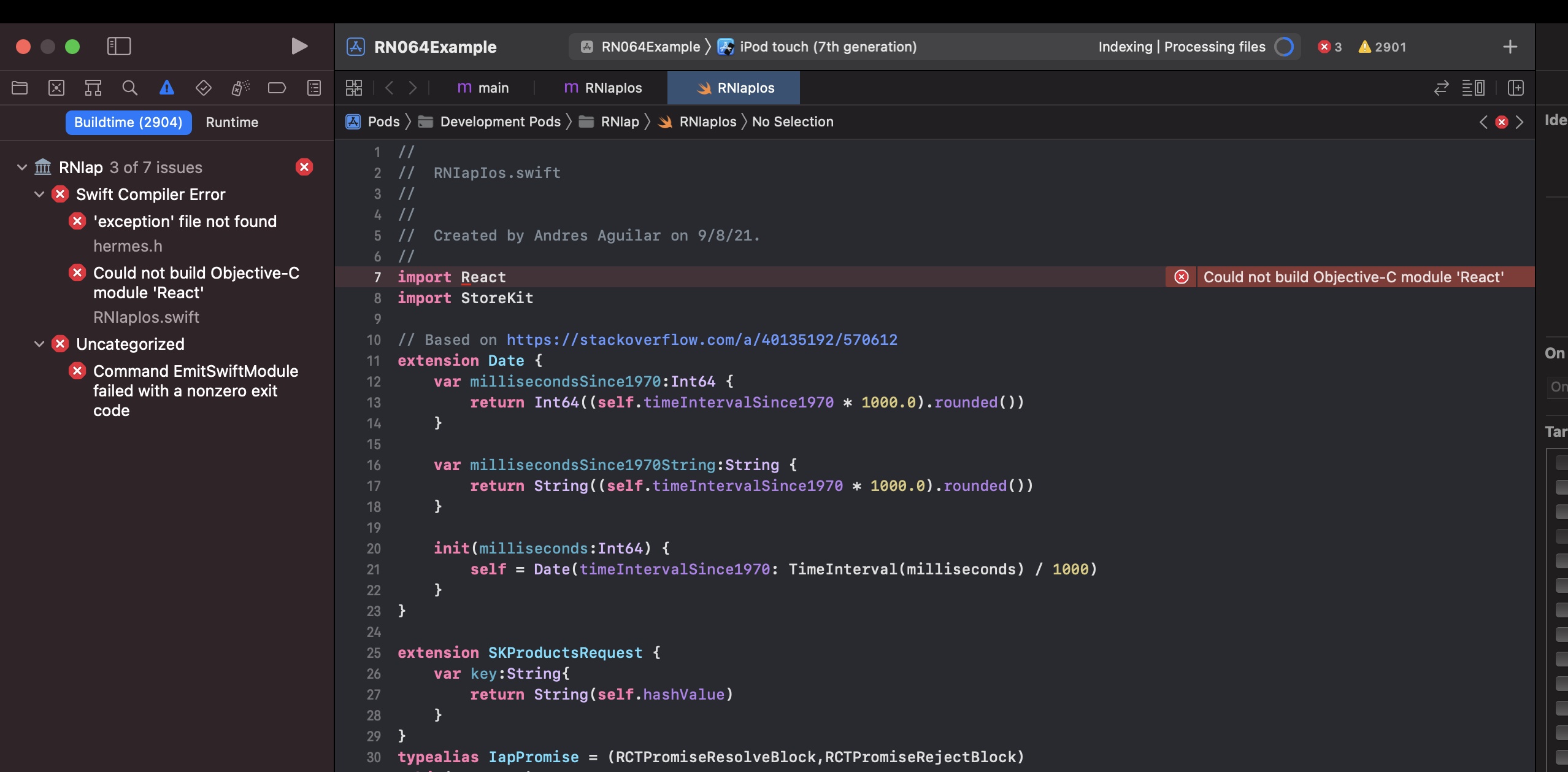 Iap Build Crash On Ios · Issue 1757 · Dooboolab Community React Native Iap · Github