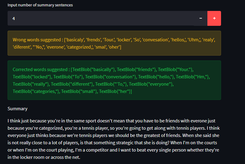 GitHub - homata123/Correcting-and-Summarizing-text-app: A local web app used for correcting and ...