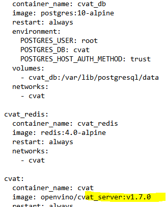 How to install old version of CVAT then restore old data from folders? · Issue #4782 · cvat-ai ...