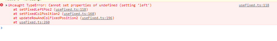 [BaseTableCol] fixed属性设置成left或者right都报错 · Issue #933 · Tencent/tdesign-vue-next · GitHub