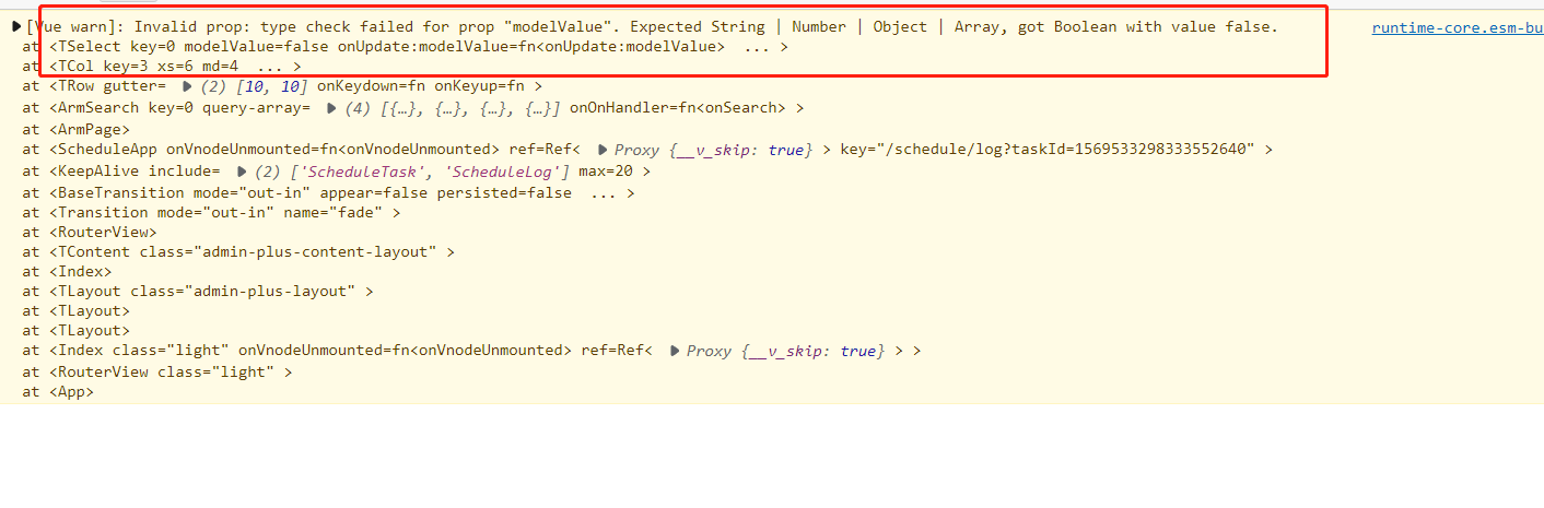 [Select ] 选项返回值类型返回布尔时报错 · Issue #1651 · Tencent/tdesign-vue-next · GitHub