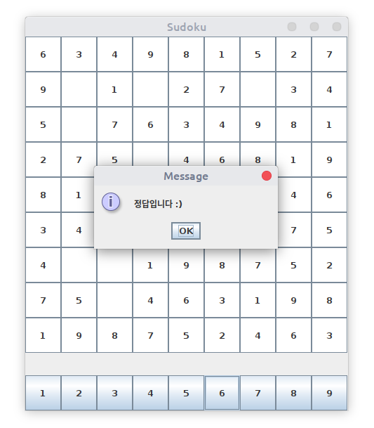 Github Dayeondevswingdoku Its A Sudoku Assignment Using Java Swing