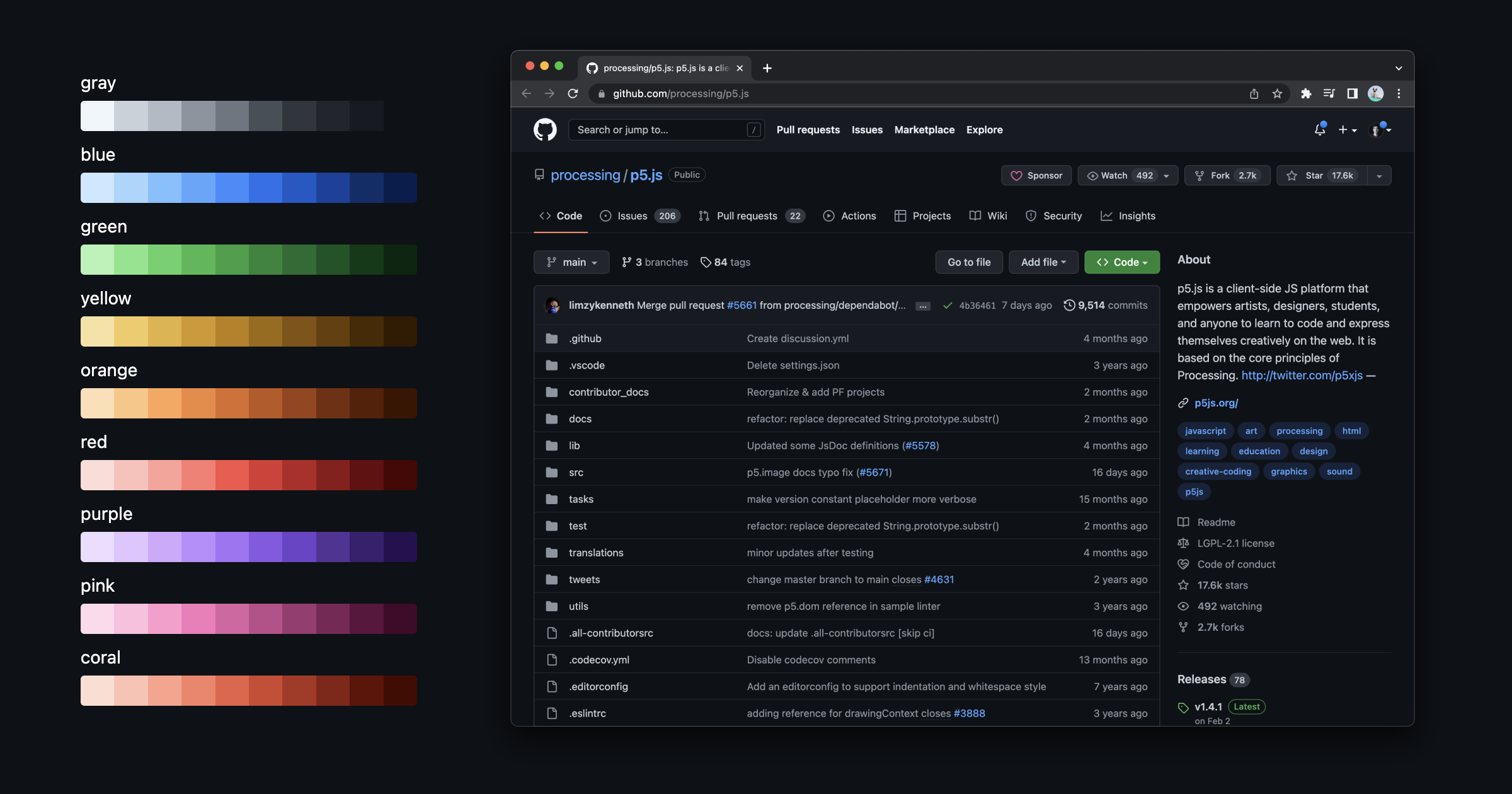 Accelerating Github Theme Creation With Color Tooling The Github Blog