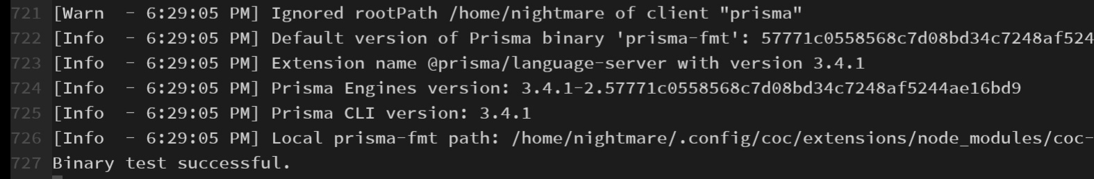 Prisma language server crashes repeatedly · Issue #932 · prisma/language-tools · GitHub