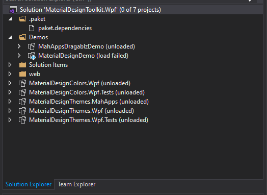 Couldn't Re-Build Solution · Issue #1187 · MaterialDesignInXAML/MaterialDesignInXamlToolkit · GitHub