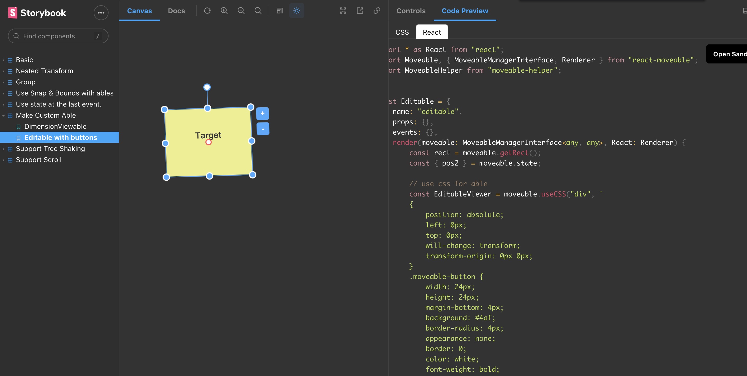 react-moveable ables position is not change · Issue #681 · daybrush/moveable · GitHub