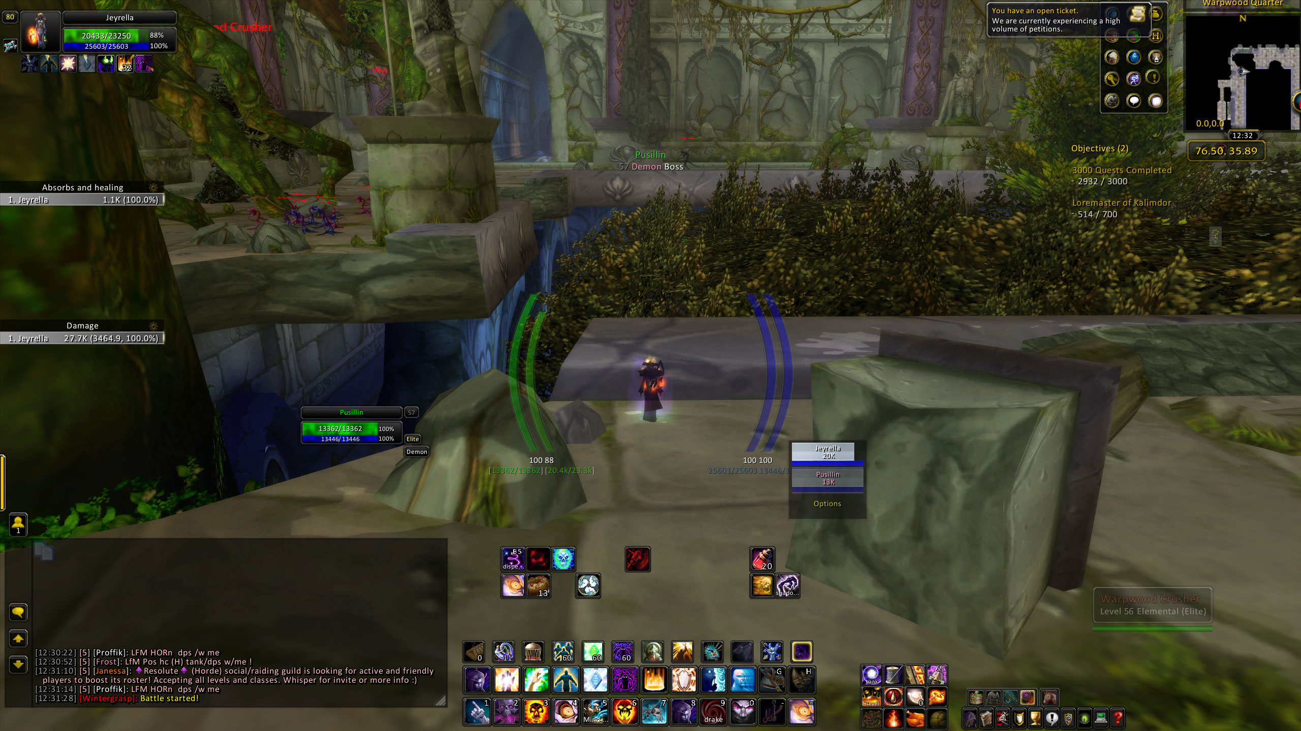 Pusillin and the Elder Azj'Torin · Issue #3072 · WoWManiaUK/Redemption ...