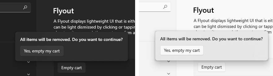 WinUI Design Toolkit Bug: Dark theme should have light shadows · Issue #5591 · microsoft ...