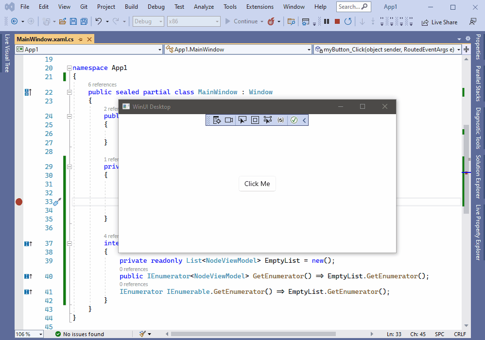 Setting Treeviewnodecontent To Custom Ienumerable Raises Stackoverflowexception · Issue 7089