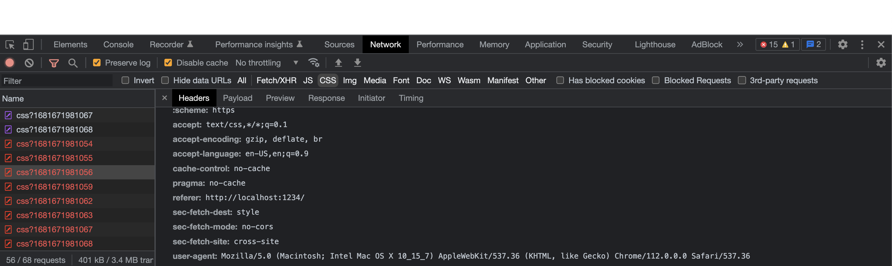 Request 404 error on hot module reload: https://fonts.googleapis.com/css?1681671981056 · Issue ...