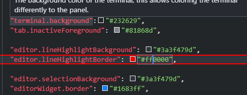How to remove the white highlighted line cursor in VS2019 · Issue #1 ...
