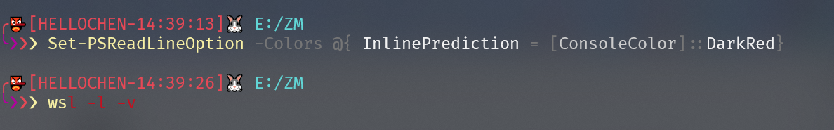 Predictive color settings · Issue #2243 · PowerShell/PSReadLine · GitHub