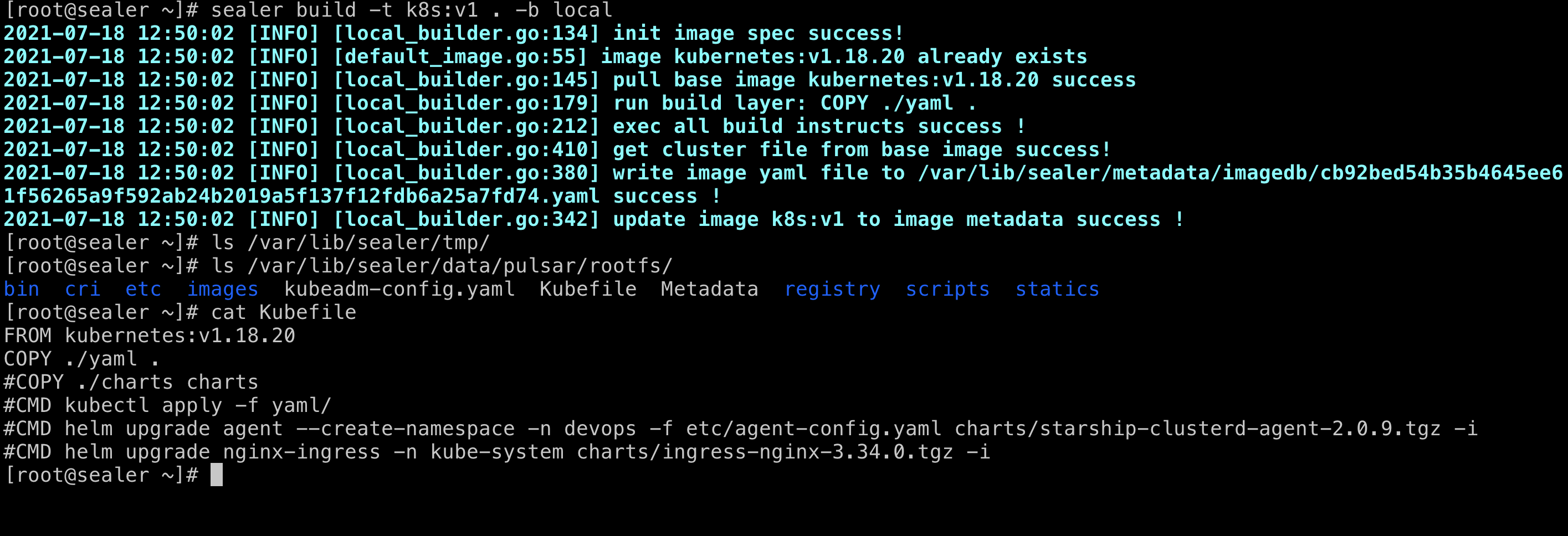 Cluster images failed to build · Issue #436 · sealerio/sealer · GitHub