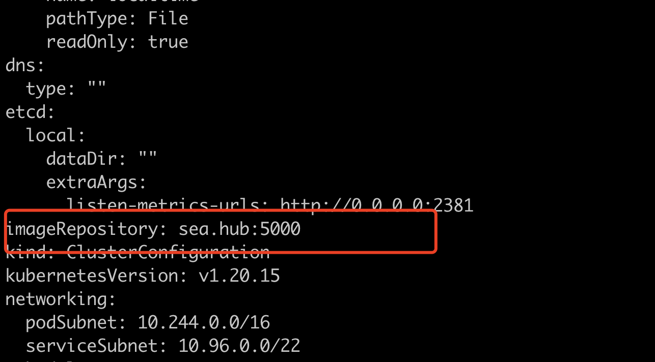 How to define kubeadm imageRepository ? · Issue #1128 · sealerio/sealer · GitHub