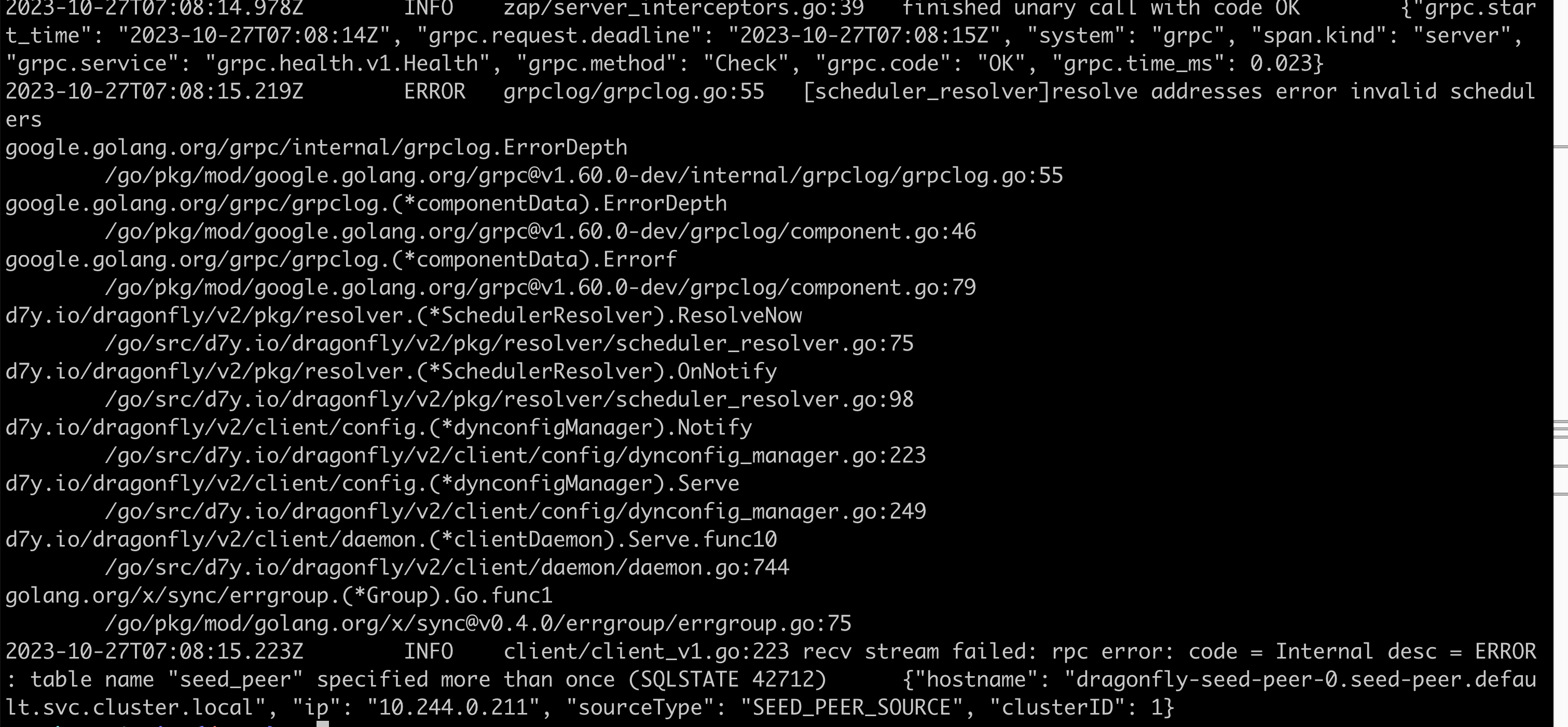 Dfdaemon Readiness Check Failed · Issue 2831 · Dragonflyossdragonfly2 · Github