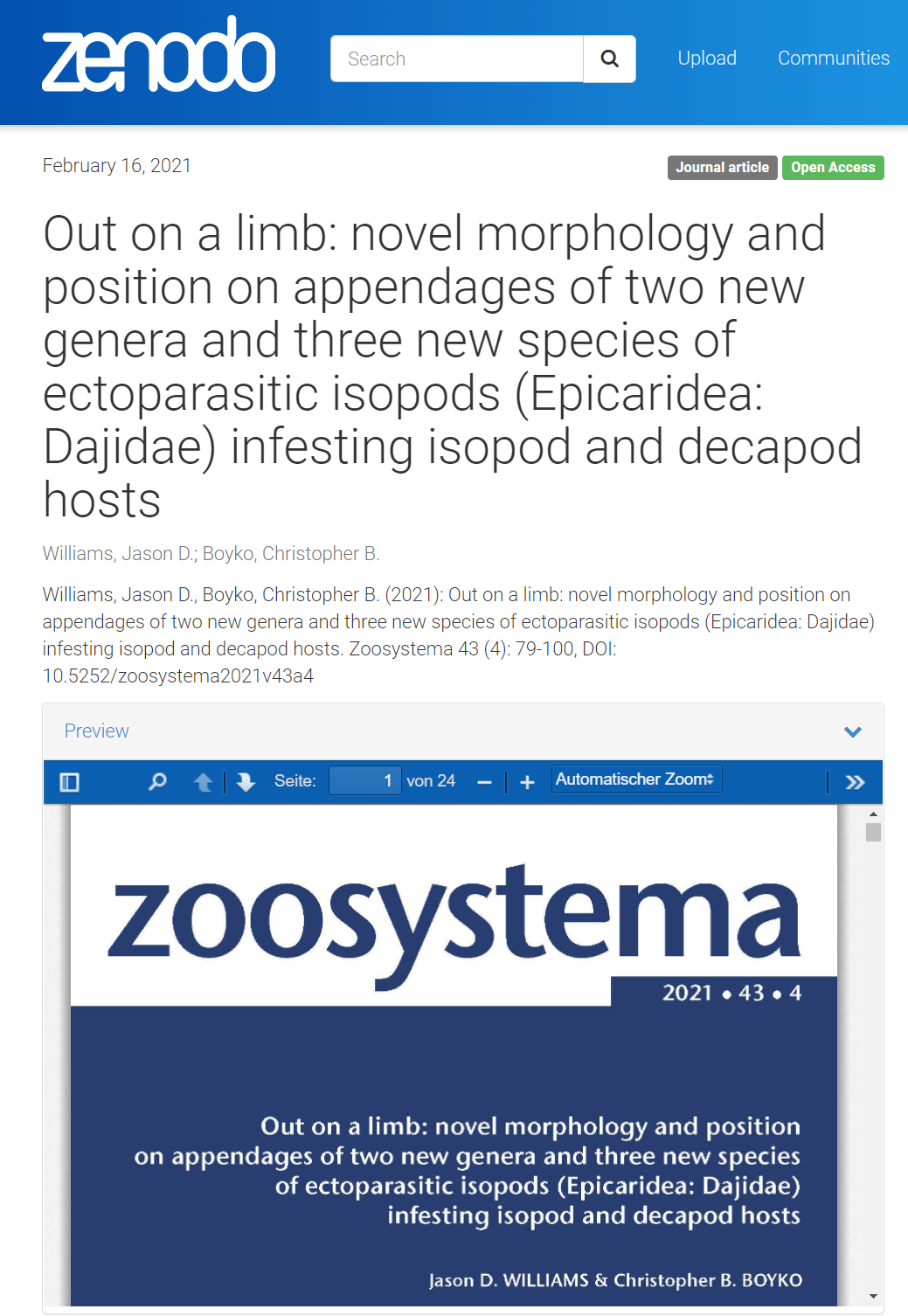 unexpected response warning · Issue #2120 · zenodo/zenodo · GitHub
