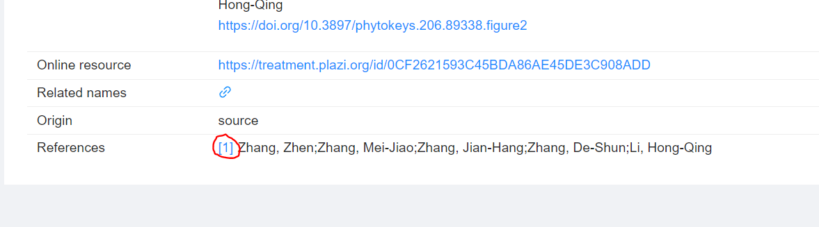 adding the reference to the .taxon · Issue #1096 · CatalogueOfLife/checklistbank · GitHub